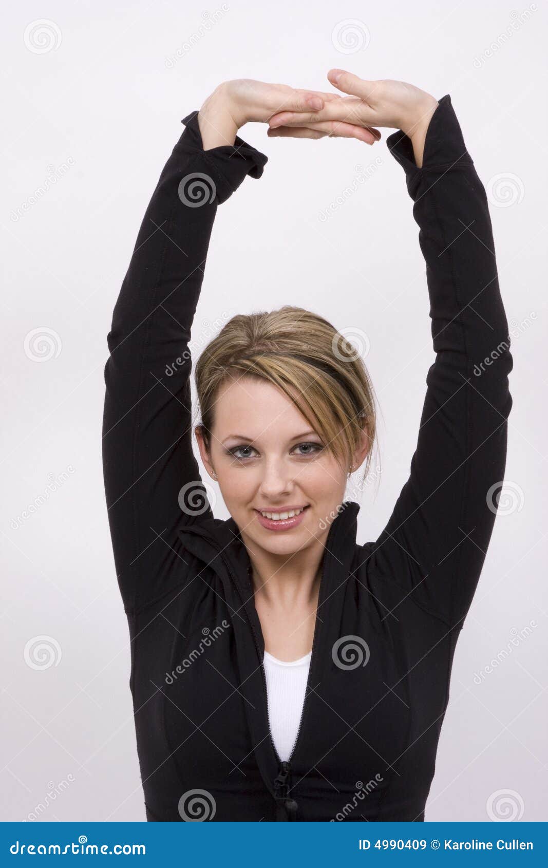 Stretching stock image. Image of activity, caucasian, leisure - 4990409