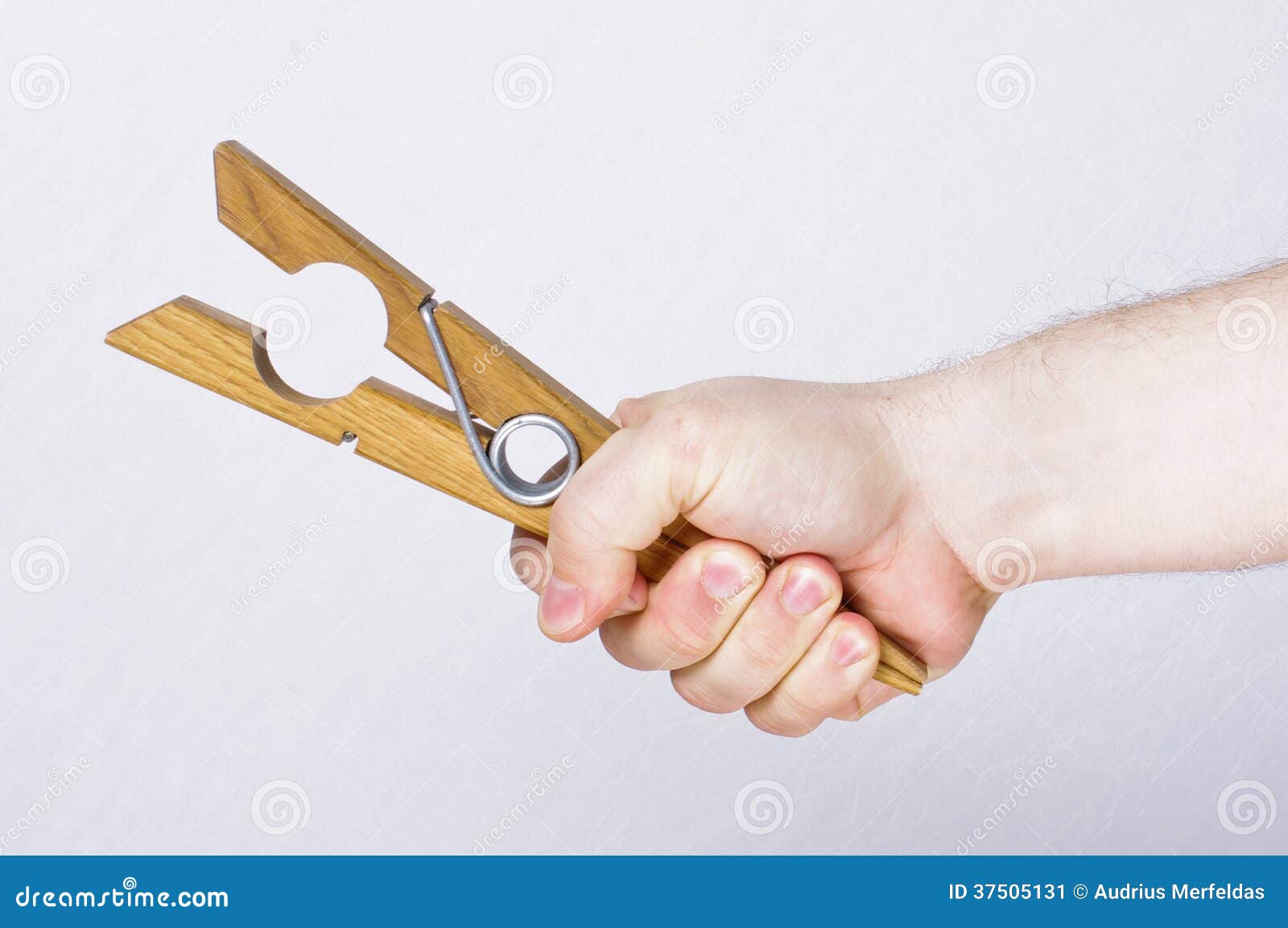 Stretching clothes pin stock image. Image of idea, clip - 37505131