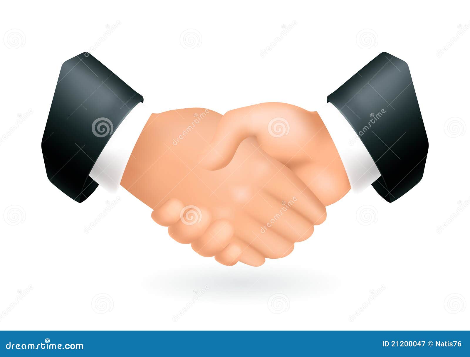 Stretta di mano, icona illustrazione vettoriale. Illustrazione di ...