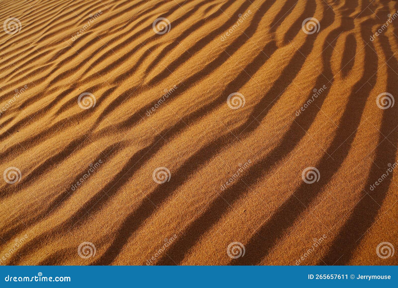 Striated Desert Sand Patterns Stock Image - Image of shadow, parallel ...