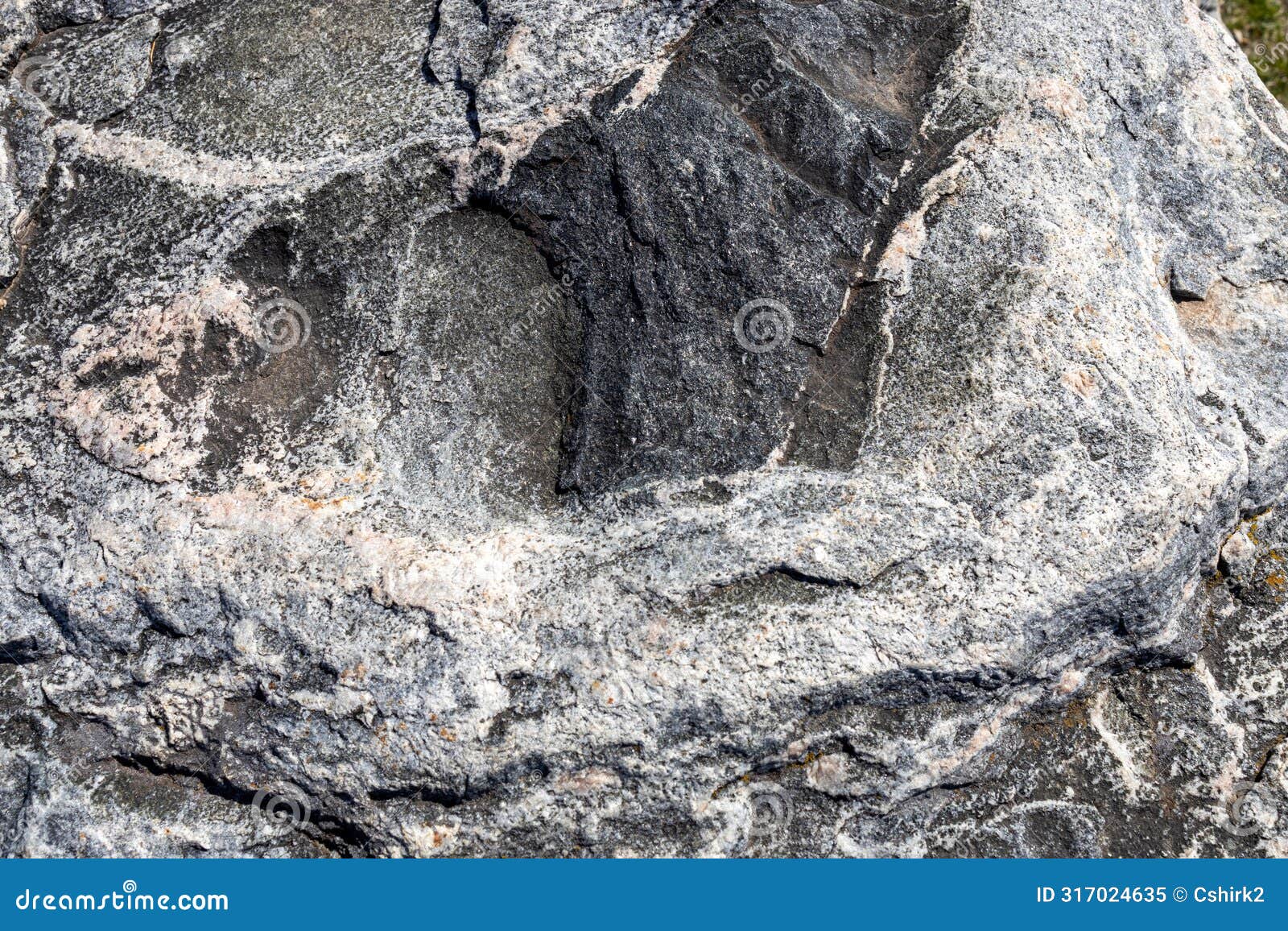 Striated Granite Rock Texture Background Stock Image - Image of full ...