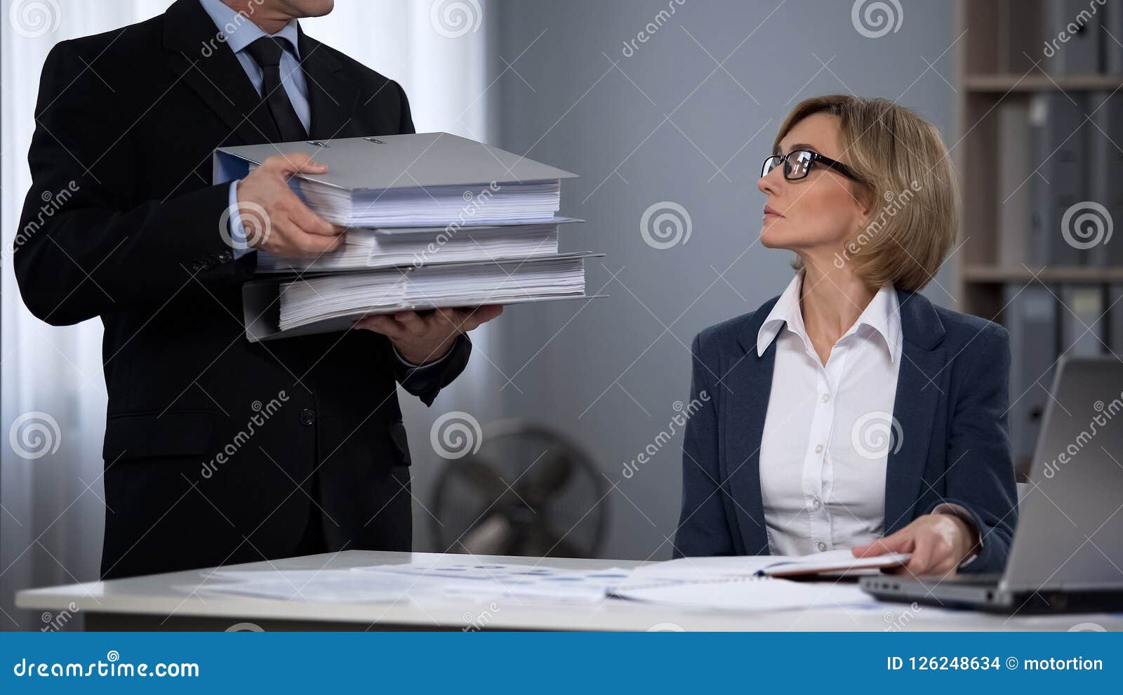 Strict Boss Overloading Worker with Work, Prejudiced Attitudes Towards ...