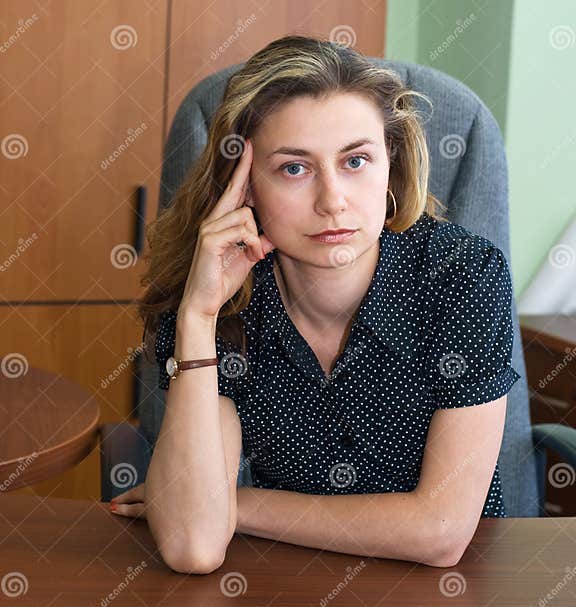 Strict chief stock photo. Image of business, female, manager - 14311690