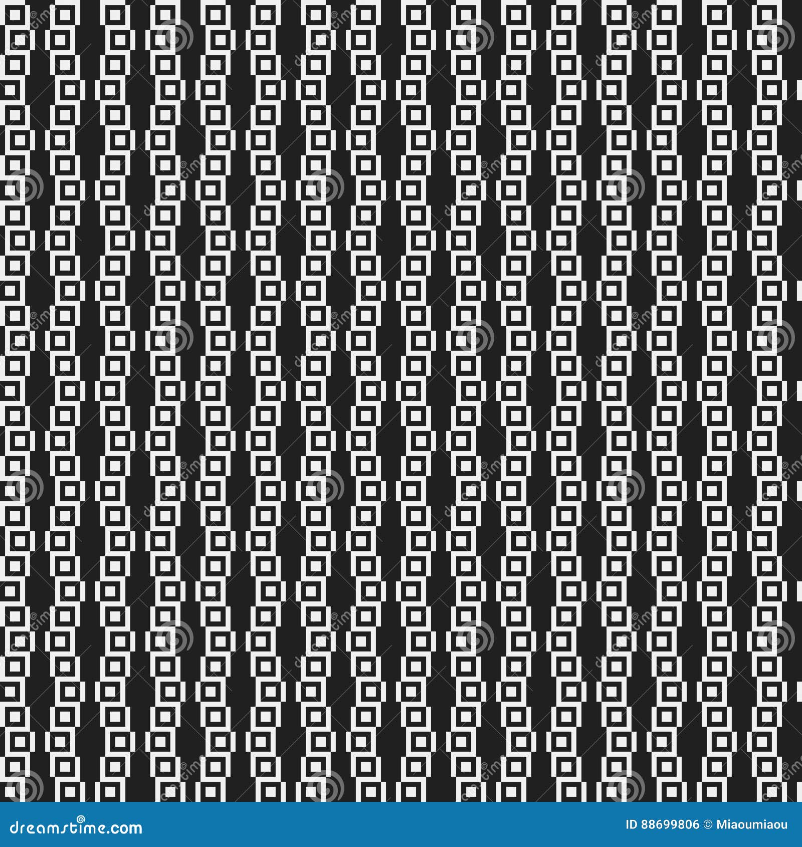 Strict Pixelated Seamless Pattern in Corporate Style Stock Vector ...