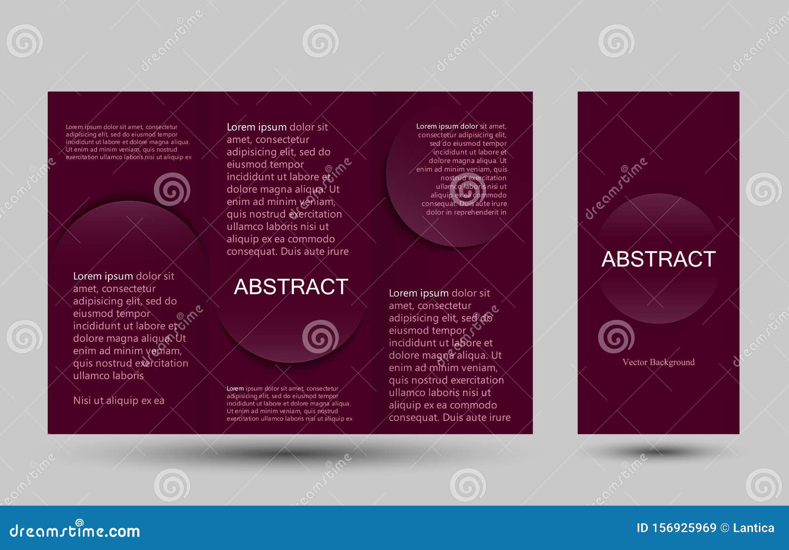 Strict Simple Design Templates Collection for Banners, Flyers, Placards ...