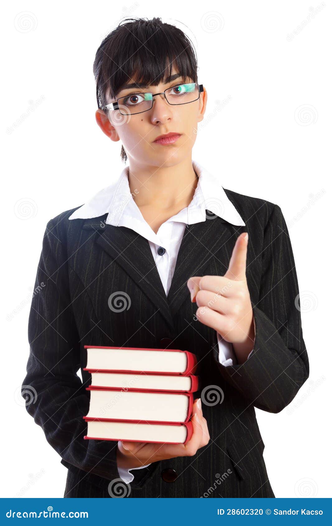 Strict Teacher stock photo. Image of professor, threaten - 28602320