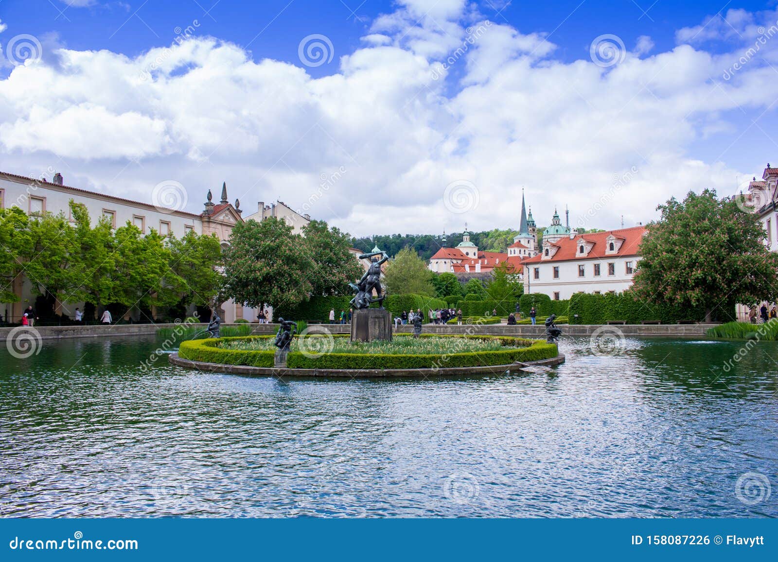 Wallenstein Garden, Prague, Czech Republic Stock Photo - Image of core ...