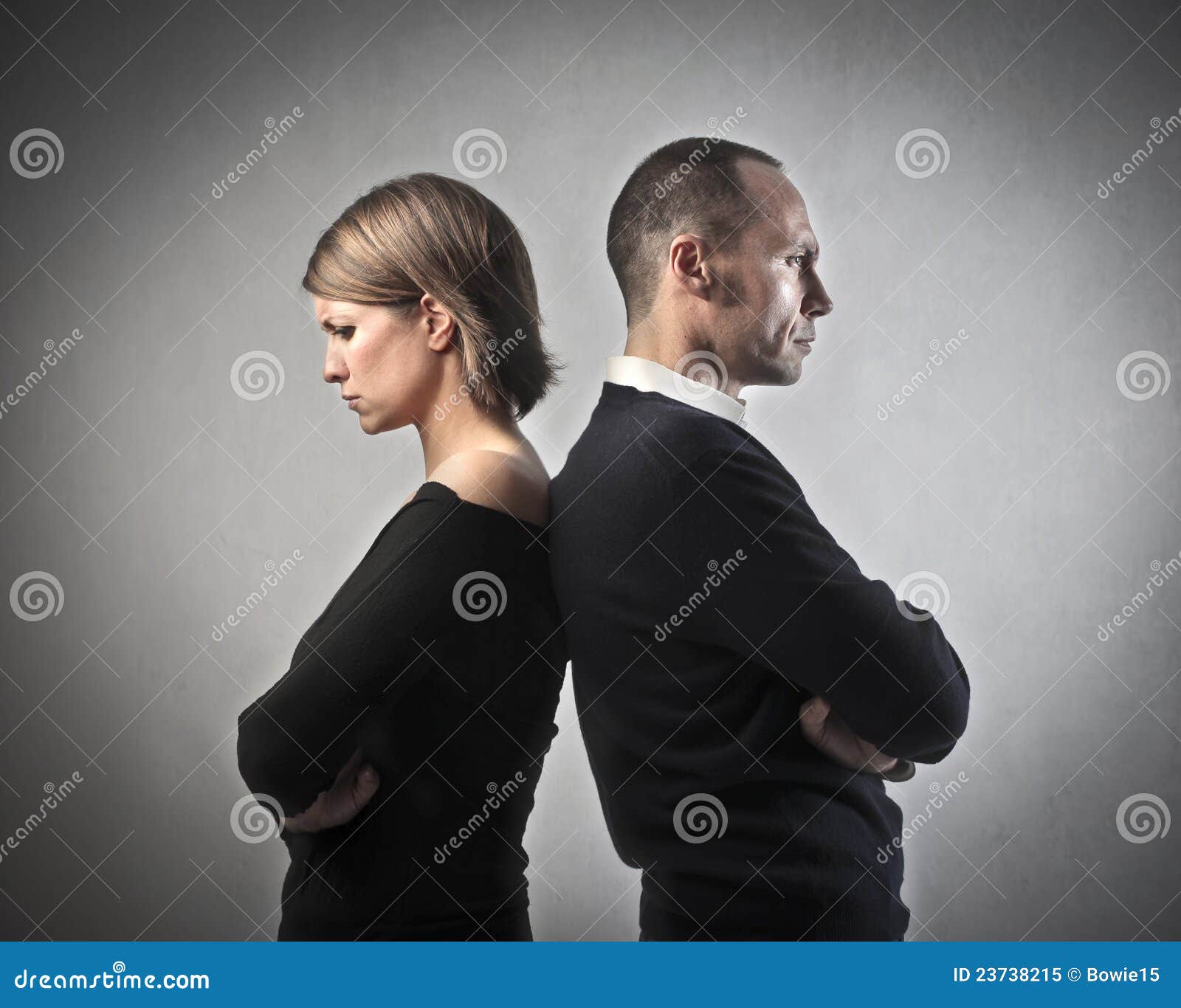 Strife stock image. Image of love, back, wife, shoulder - 23738215
