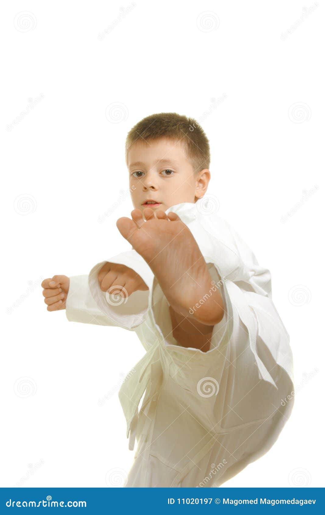 Karate Boys Feet