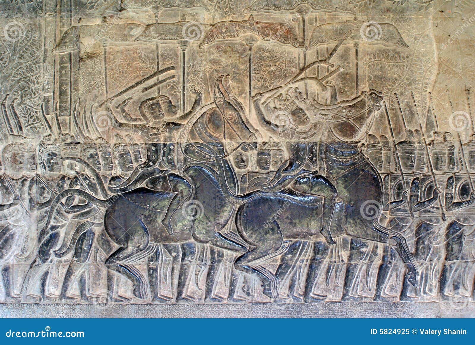 Strijders stock afbeelding. Image of monument, overweging - 5824925