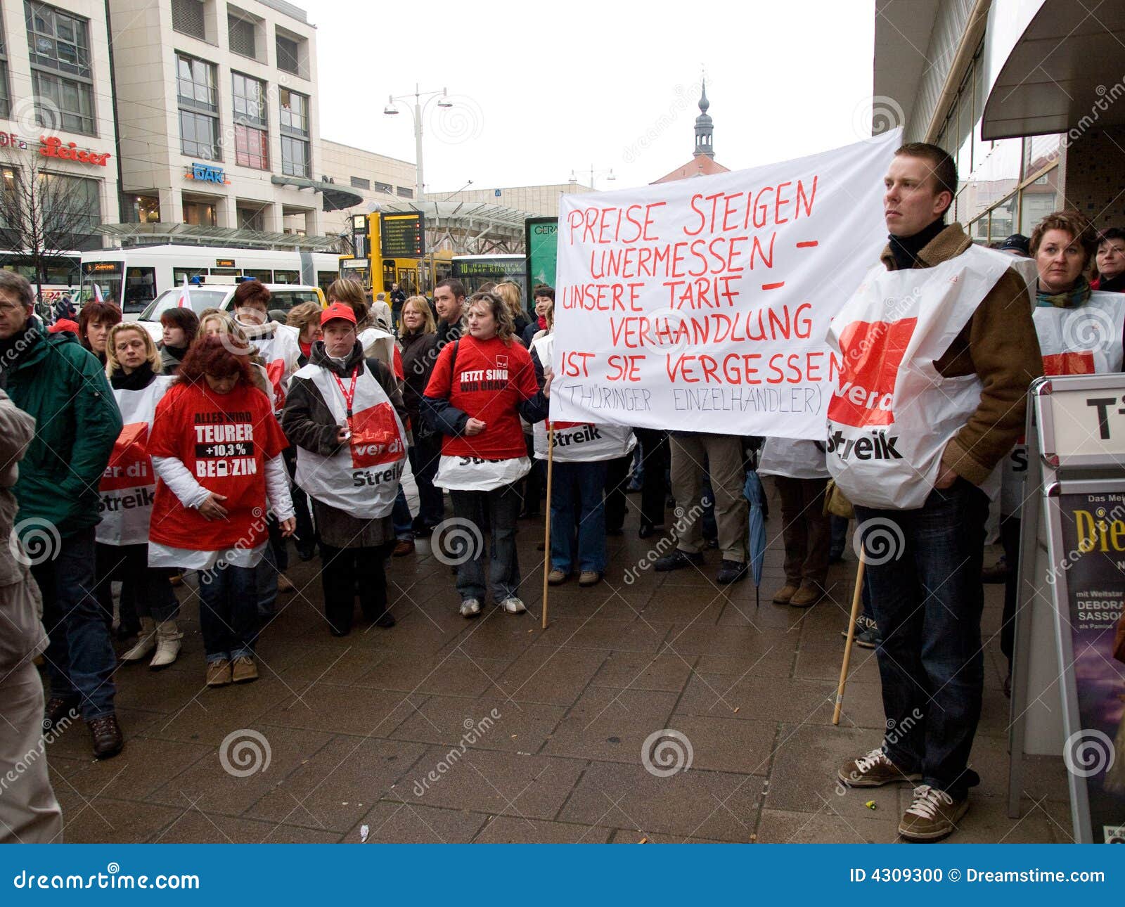 Strike Germany editorial image. Image of citizenship, march - 4309300