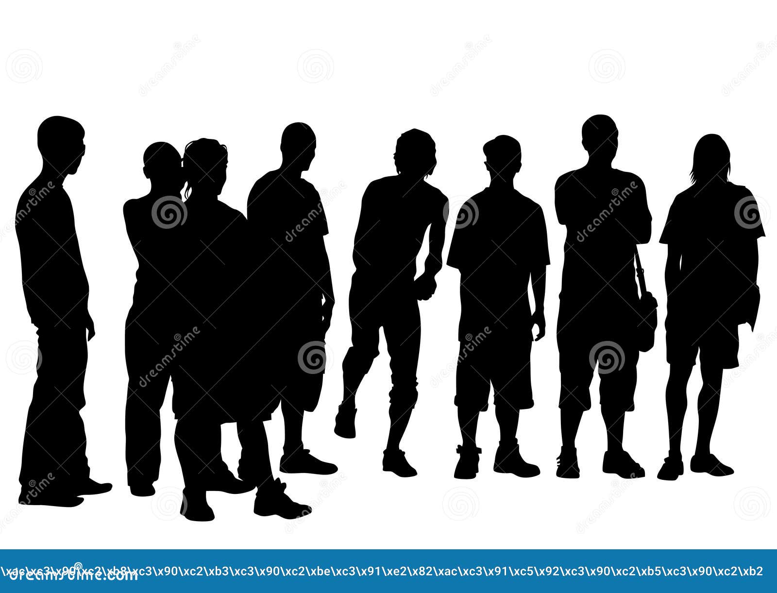 Strike people one stock vector. Illustration of action - 138649656
