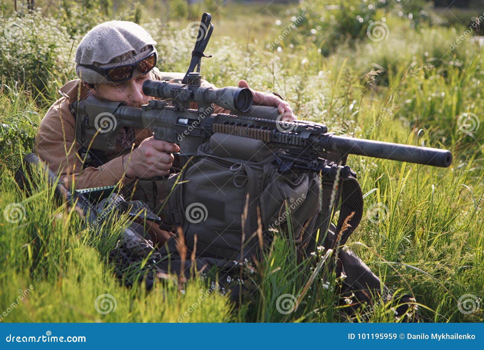 Strikeball warrior stock image. Image of armor, guns - 101195959