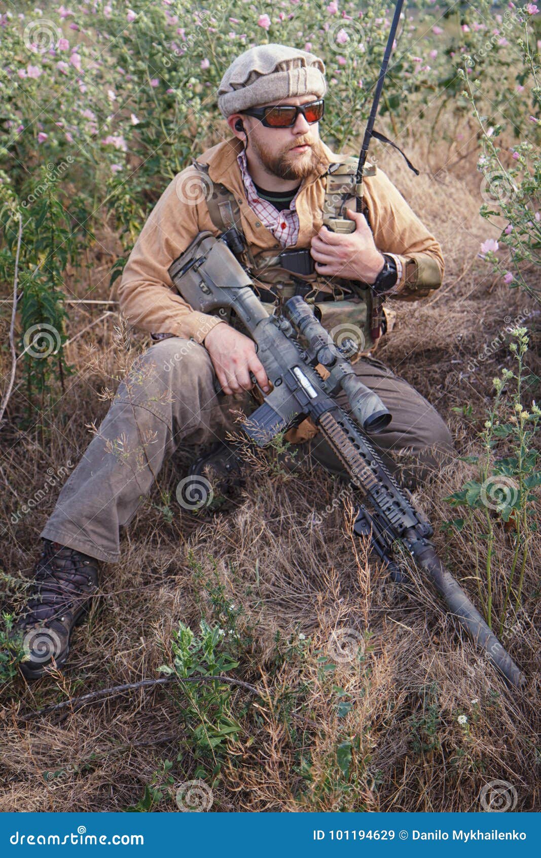 Strikeball warrior stock image. Image of magwell, magpul - 101194629