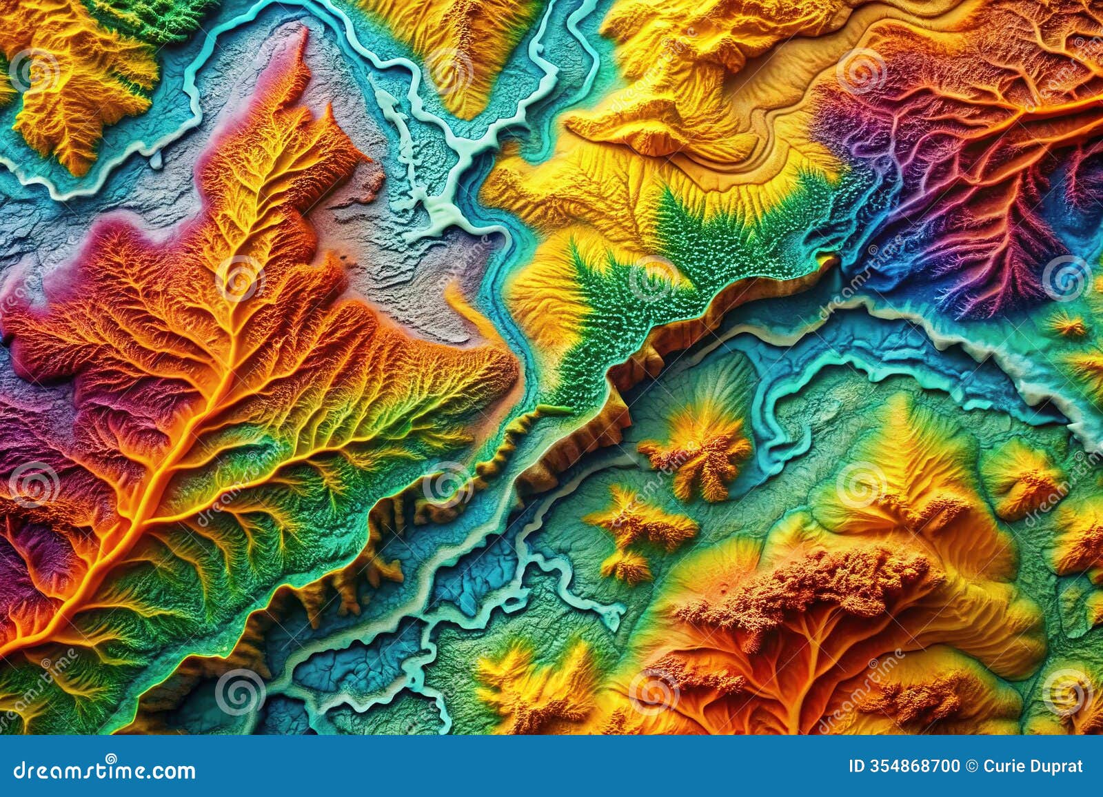 Striking Abstract Topographic Map Texture Background Seamless Vector ...
