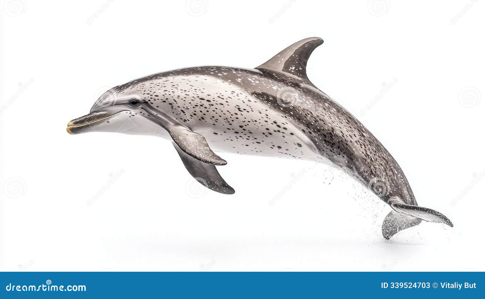 Striking Atlantic Spotted Dolphin Is Captured In Mid Leap Showcasing ...