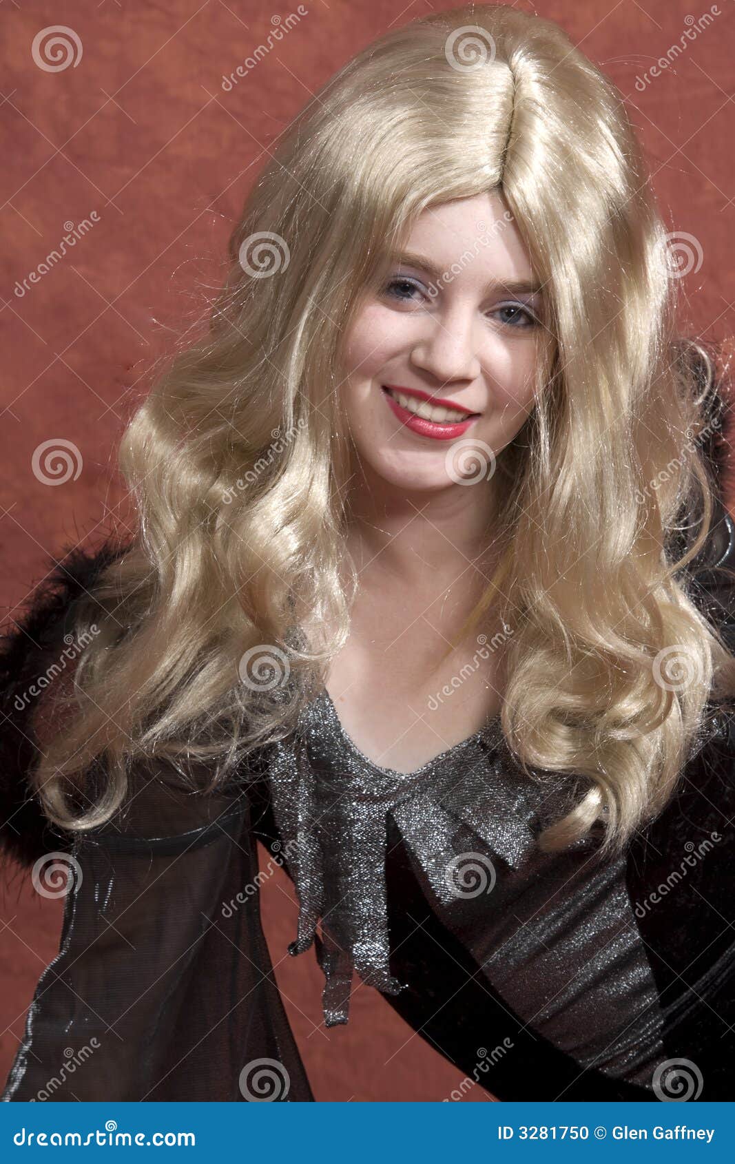Striking blonde stock photo. Image of young, beautiful - 3281750