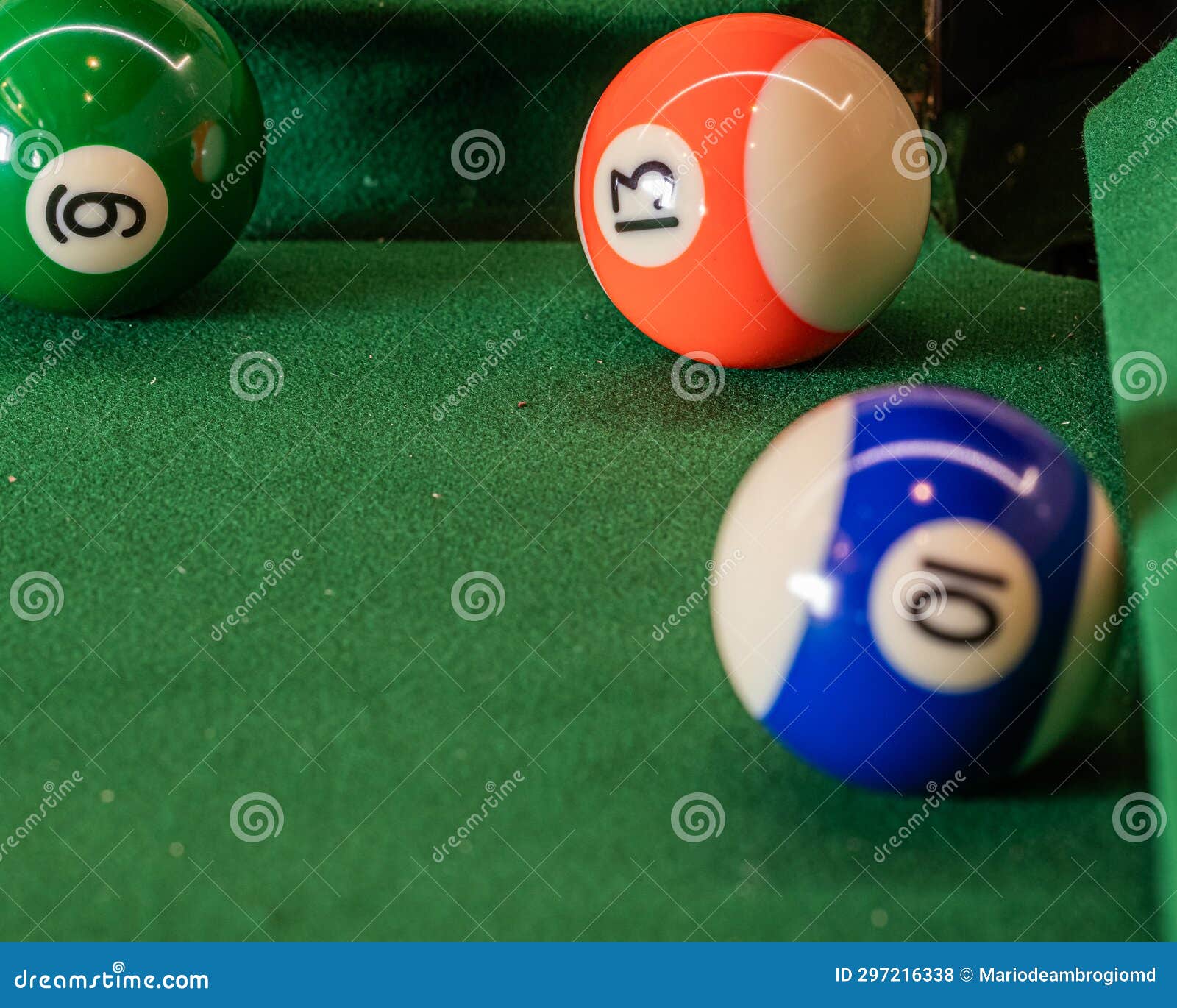 Striking Composition of a Billiard Table, Showcasing the Allure and ...