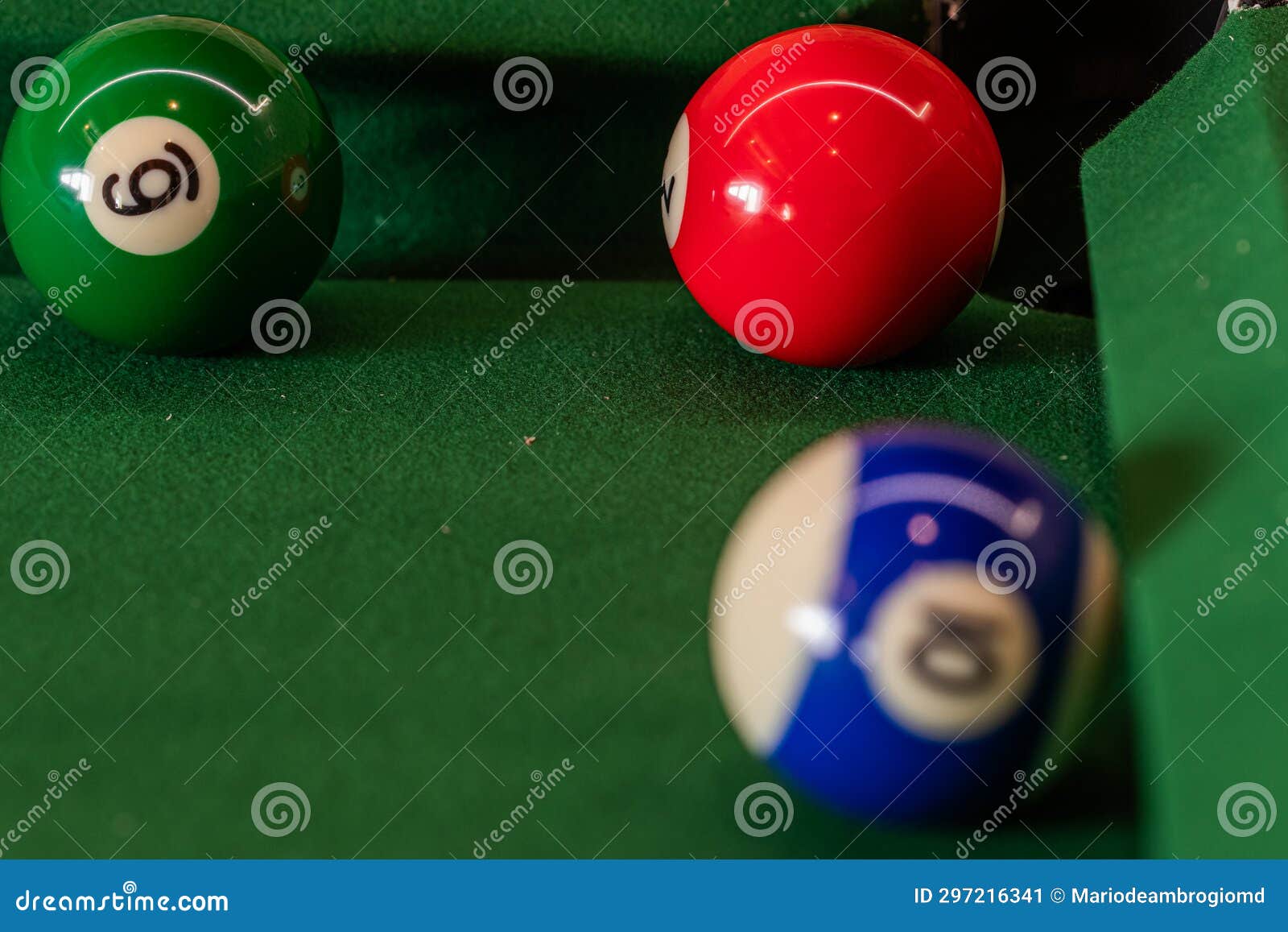Striking Composition of a Billiard Table, Showcasing the Allure and ...