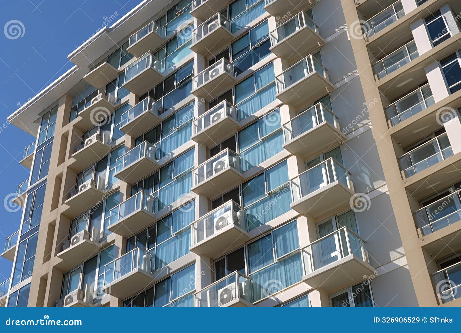 A Striking Contemporary Apartment Building Features a Geometric Facade ...