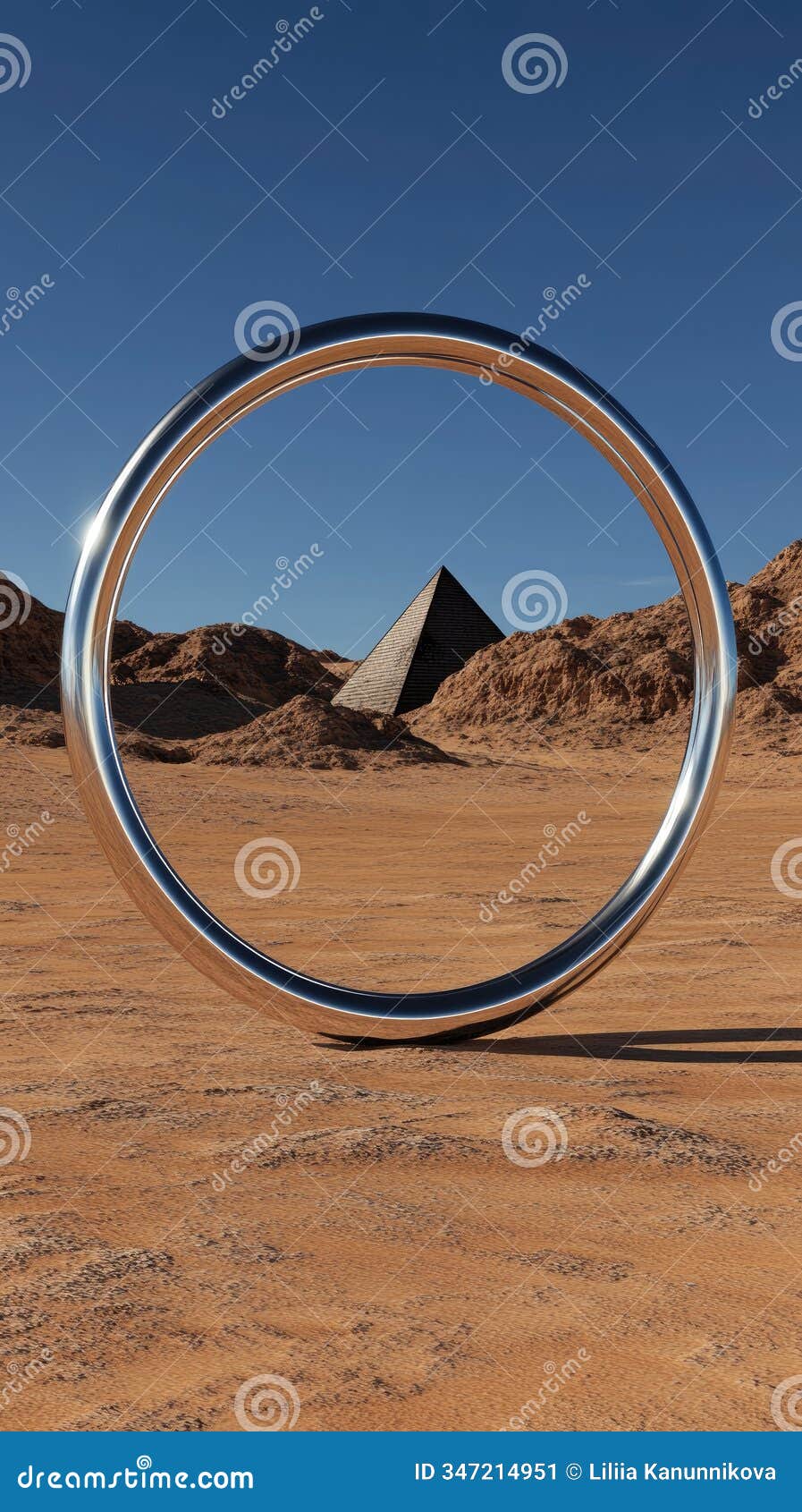 A Striking 3D Wireframe Mesh in the Shape of a Circle Rests in the ...