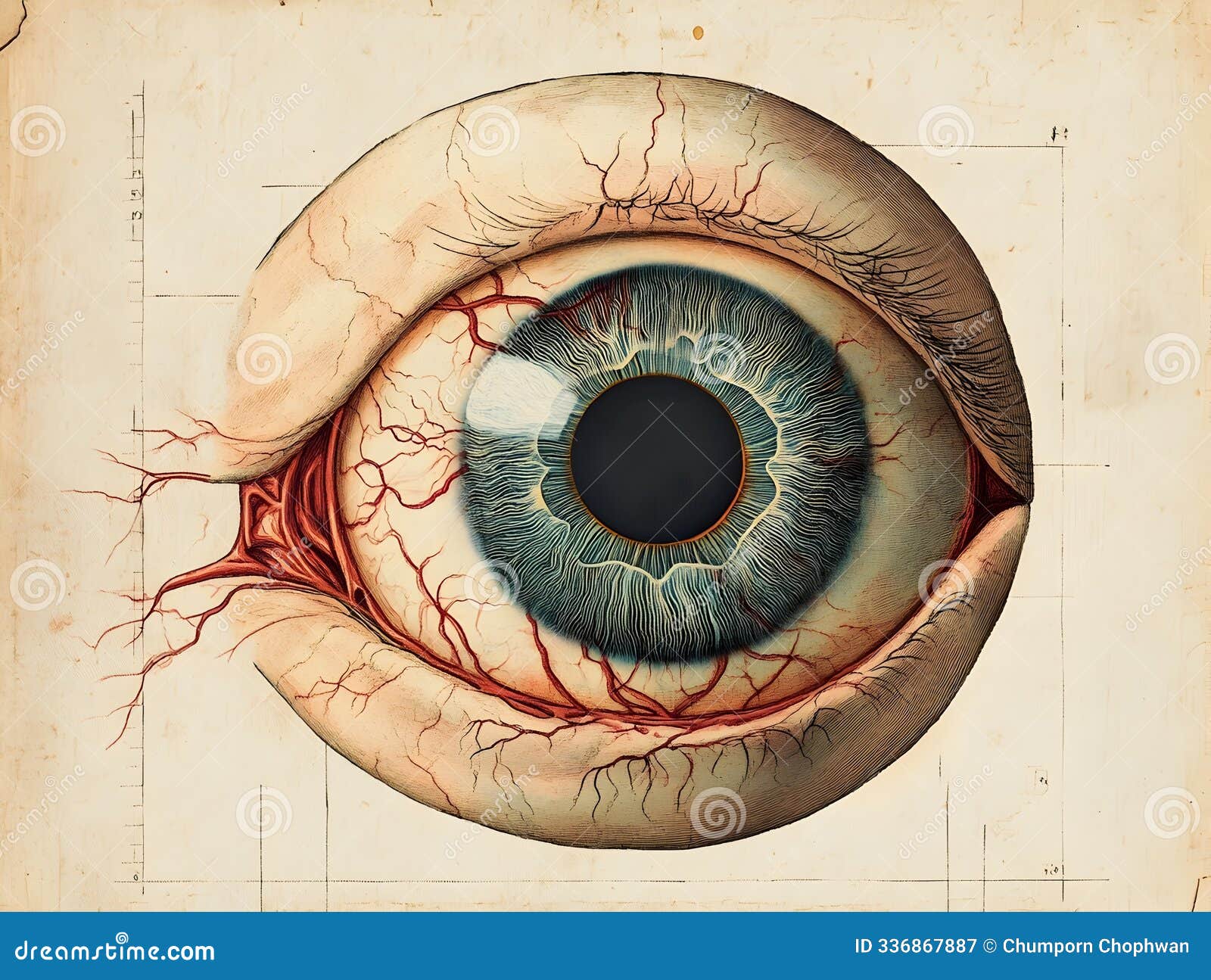 Striking Human Eyeball Dissection Revealing Intricate Structures ...