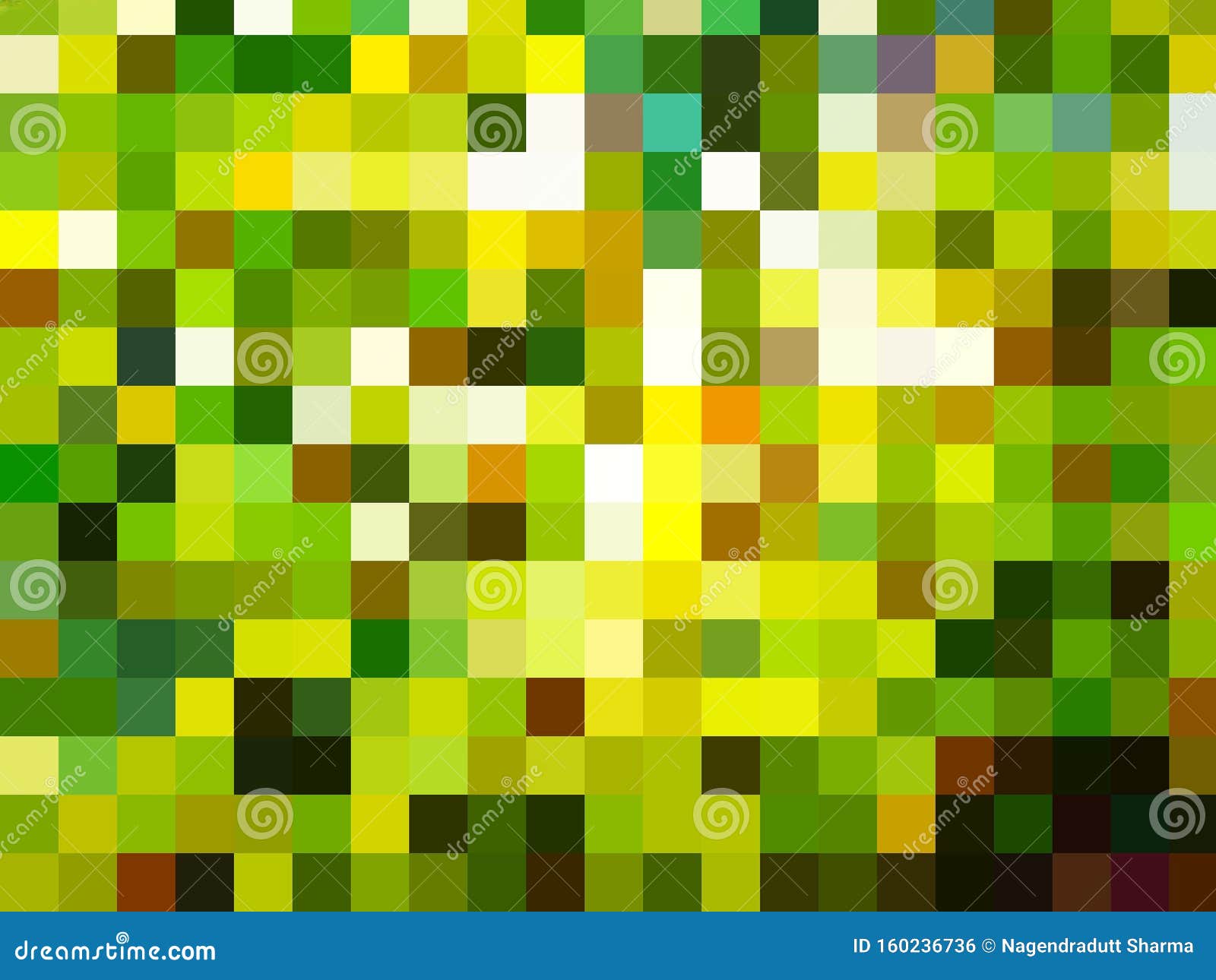 A Striking Illustration of Superb Colorful Digital Pattern of Varied ...