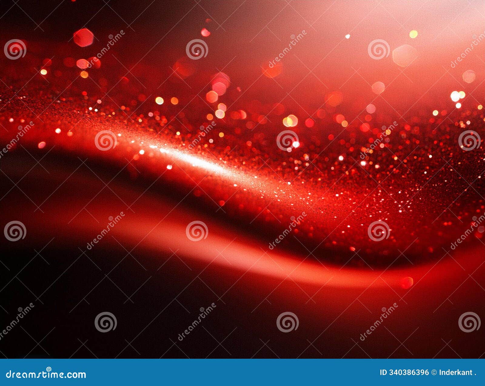 Abstract Grainy Background with Glowing Red Color Flow Stock ...