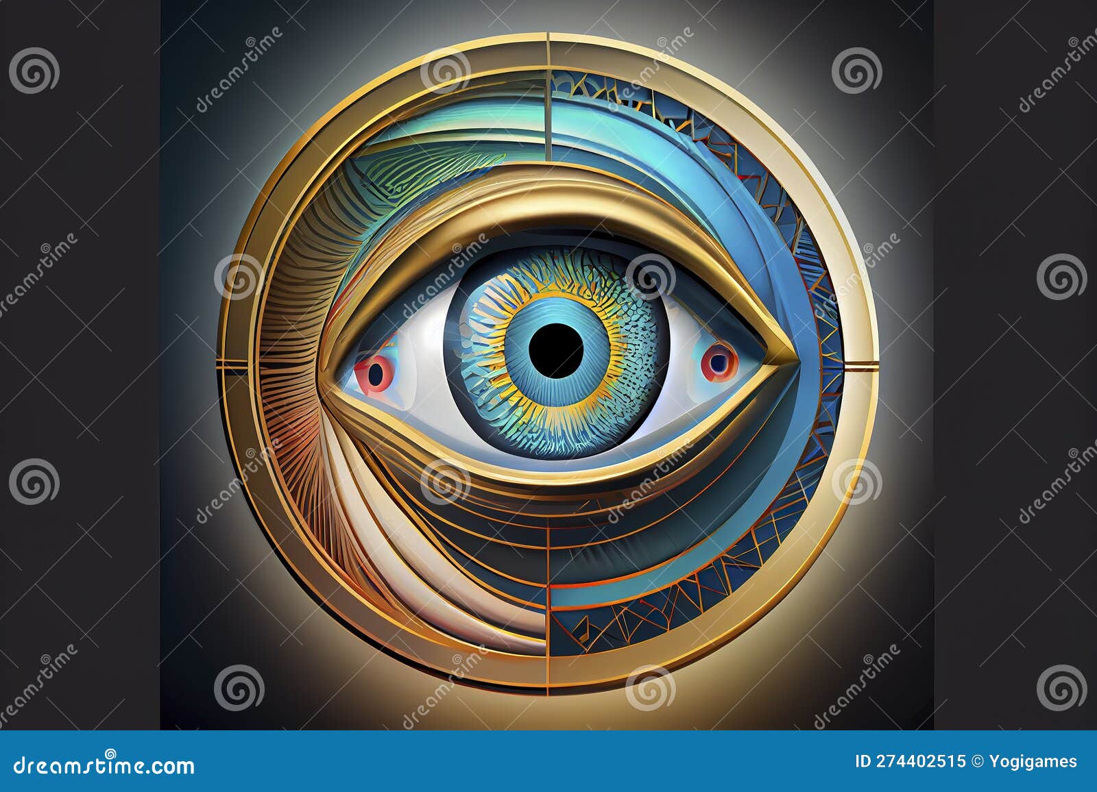 Striking Image that Showcases the Capabilities of AI, Such As a Machine ...