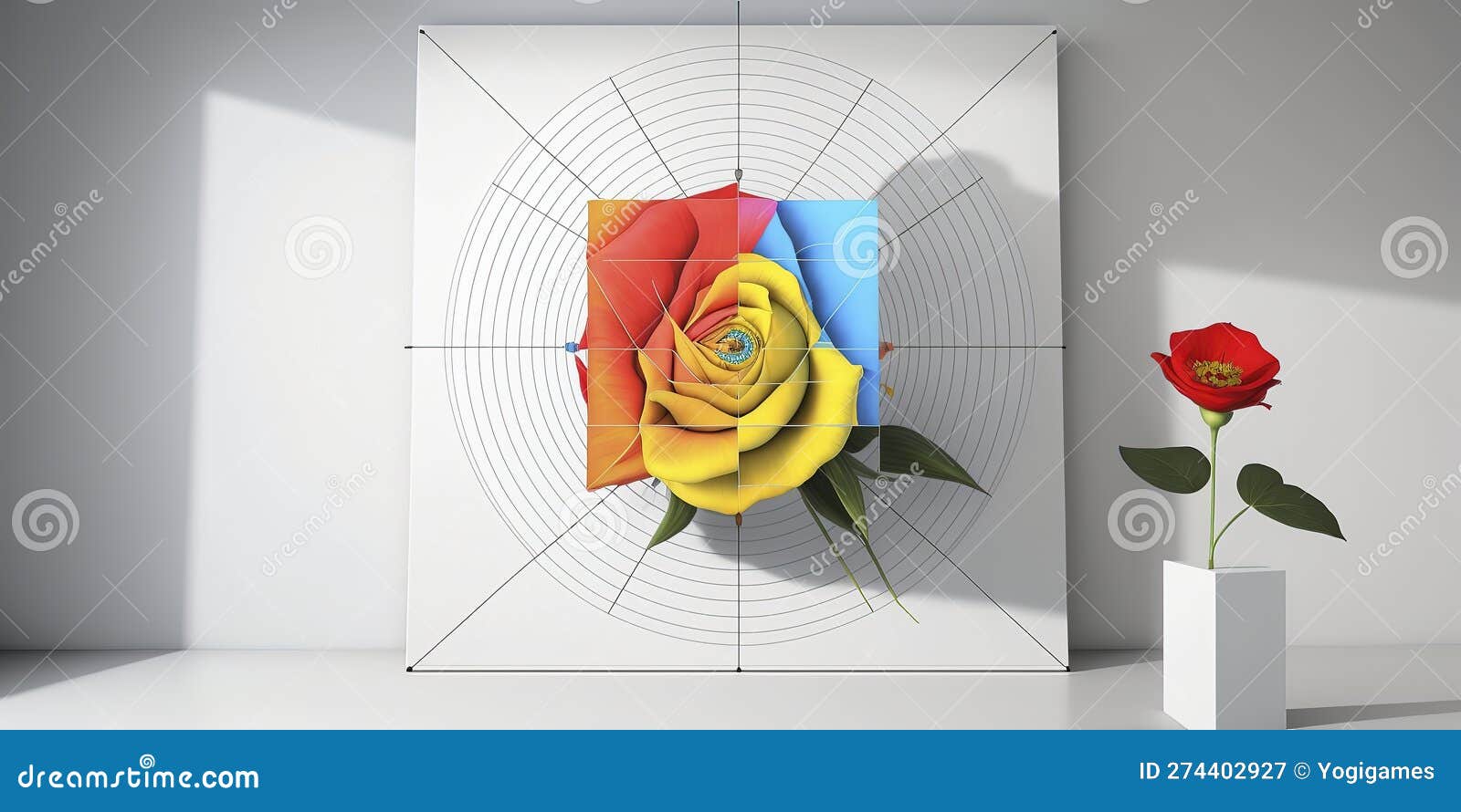 Striking Image that Showcases the Capabilities of AI, Such As a Machine ...