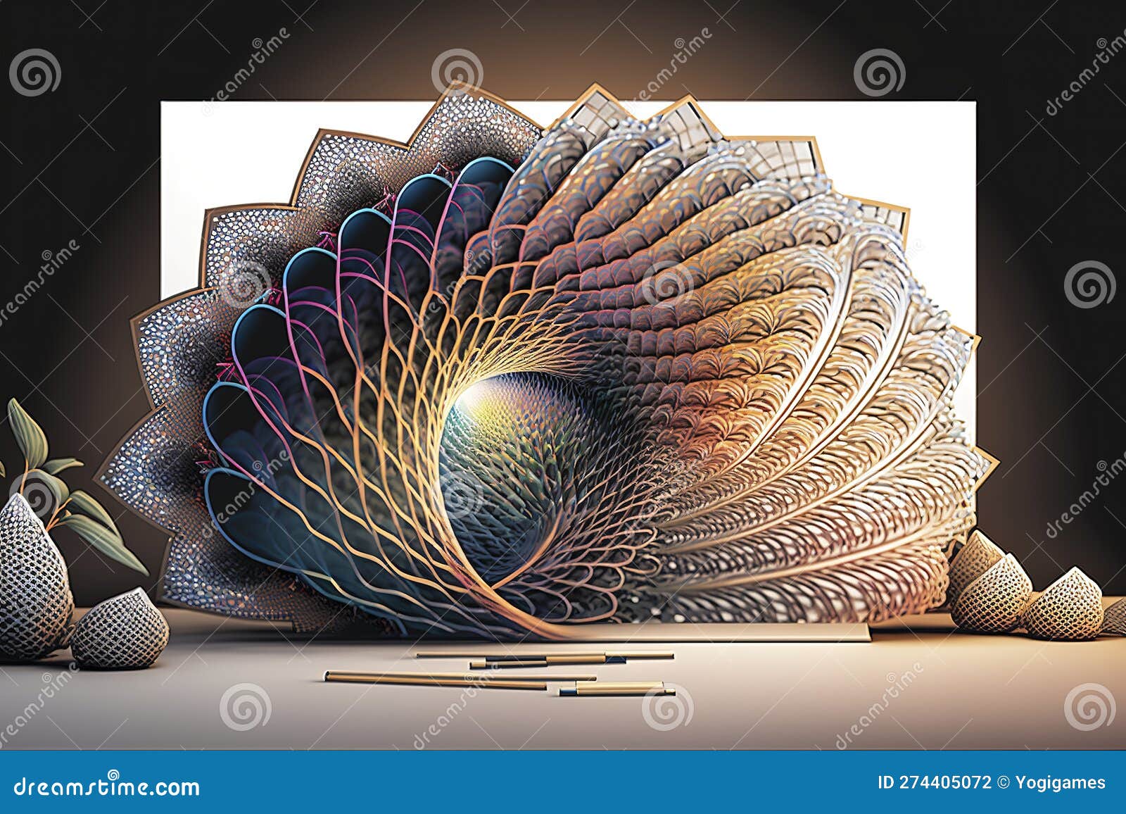 Striking Image that Showcases the Capabilities of AI, Such As a Machine ...