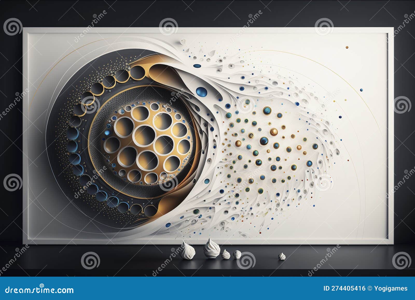 Striking Image that Showcases the Capabilities of AI, Such As a Machine ...