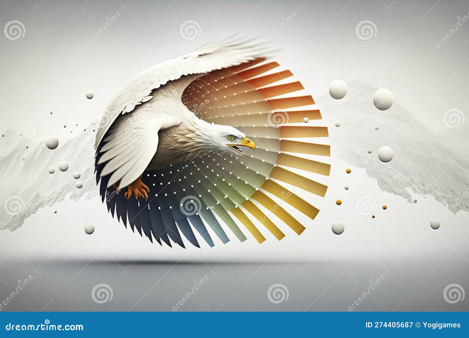 Striking Image that Showcases the Capabilities of AI, Such As a Machine ...