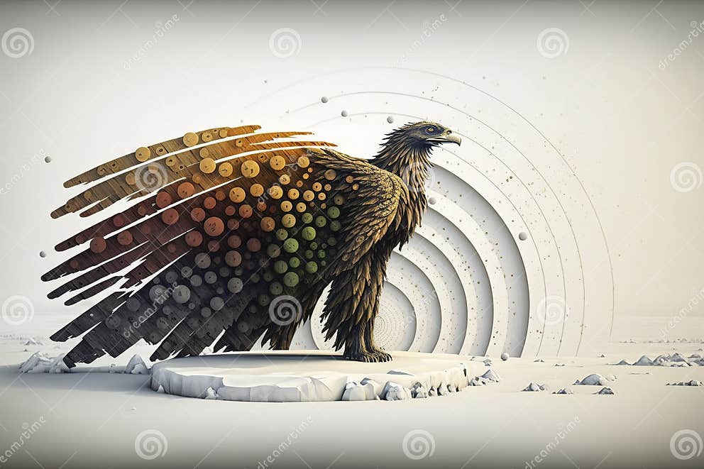 Striking Image that Showcases the Capabilities of AI, Such As a Machine ...