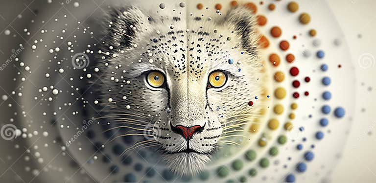 Striking Image that Showcases the Capabilities of AI, Such As a Machine Learning Algorithm in ...