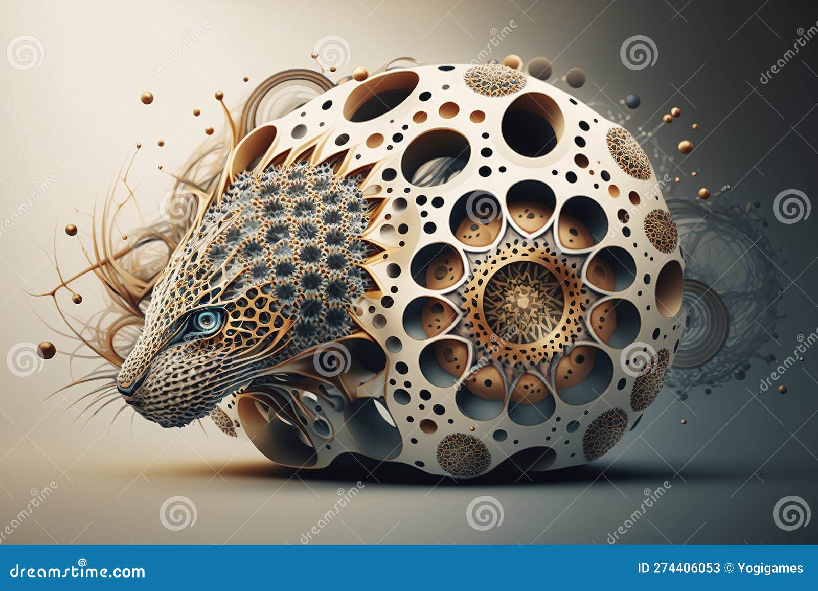 Striking Image that Showcases the Capabilities of AI, Such As a Machine Learning Algorithm in ...