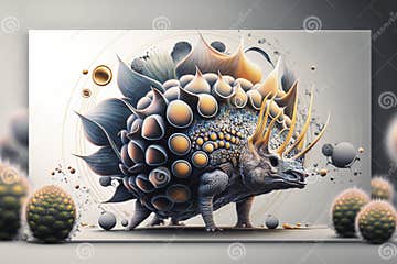 Striking Image that Showcases the Capabilities of AI, Such As a Machine Learning Algorithm in ...