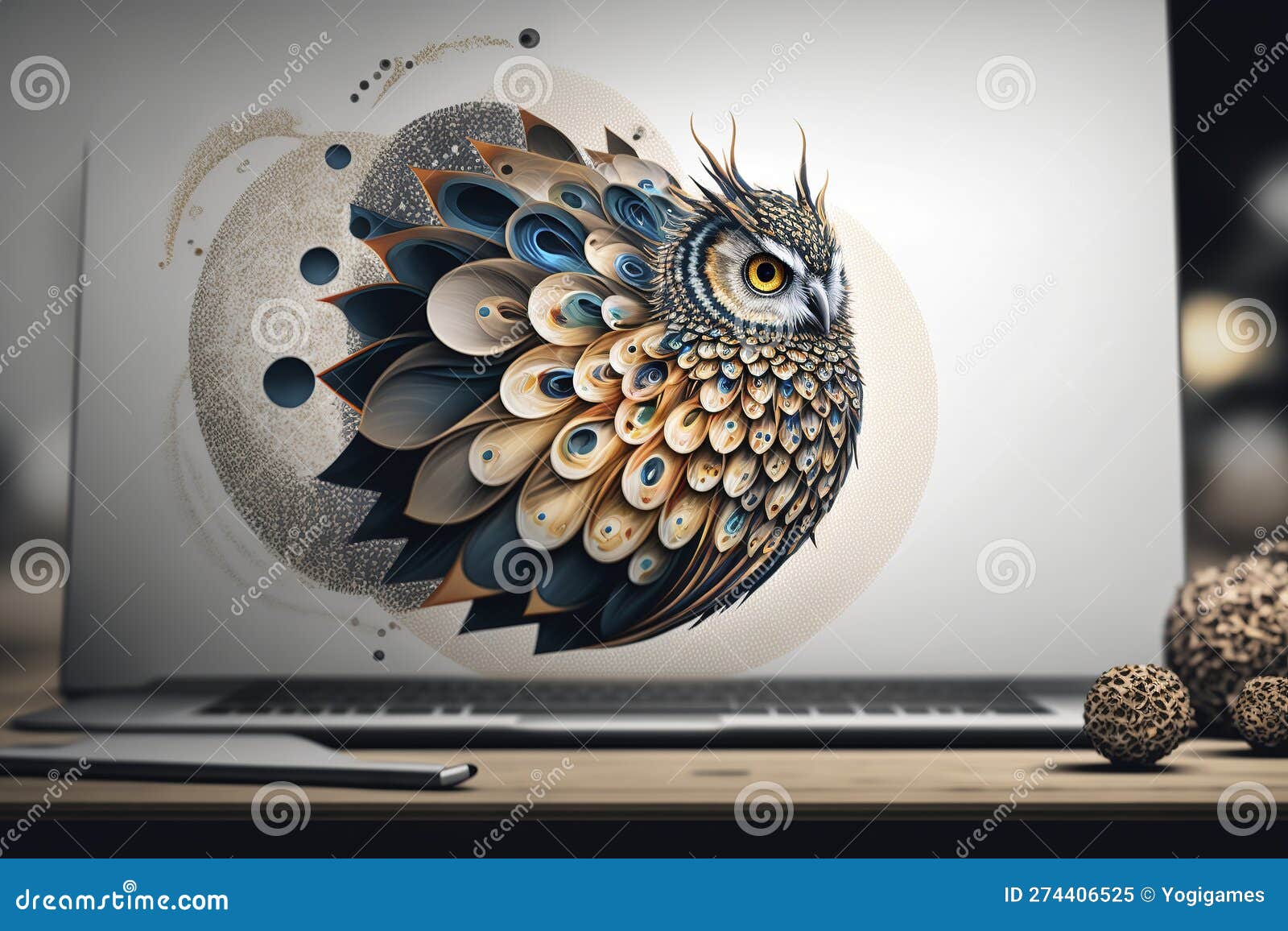 Striking Image that Showcases the Capabilities of AI, Such As a Machine ...