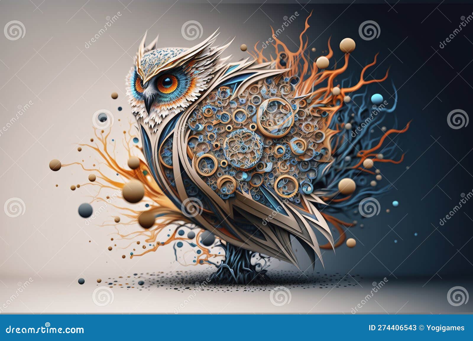 Striking Image that Showcases the Capabilities of AI, Such As a Machine Learning Algorithm in ...