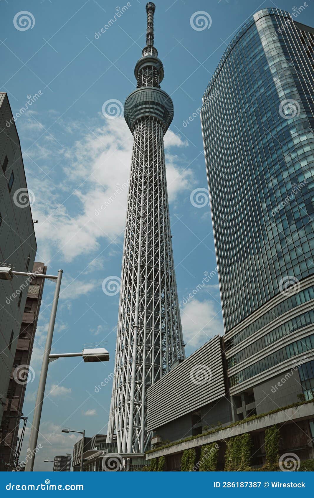 Striking Image of the Tokyo Skytree Tower Standing Tall Against the ...