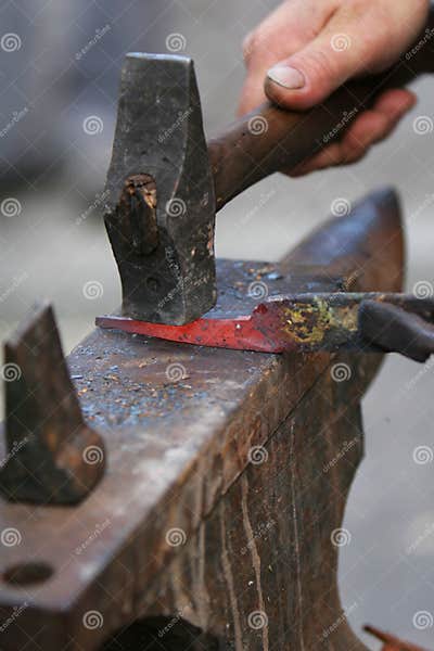 Striking metal stock photo. Image of craftmanship, movement - 897474
