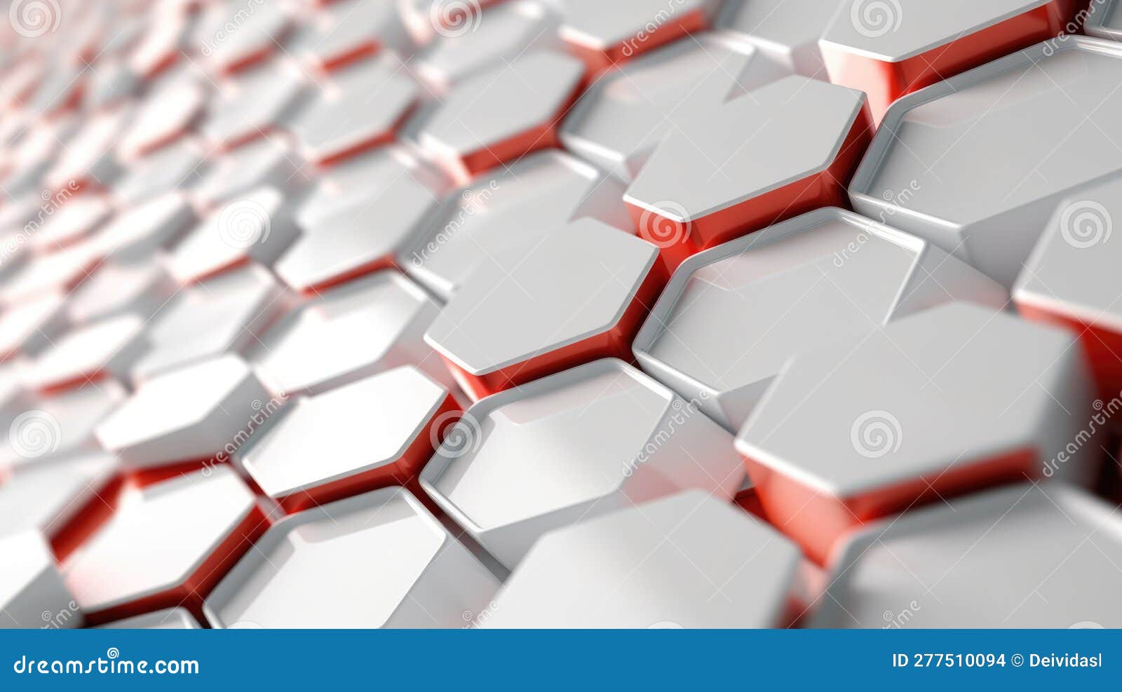 Striking Modern Architecture Abstract Background With Hexagonal Shapes ...