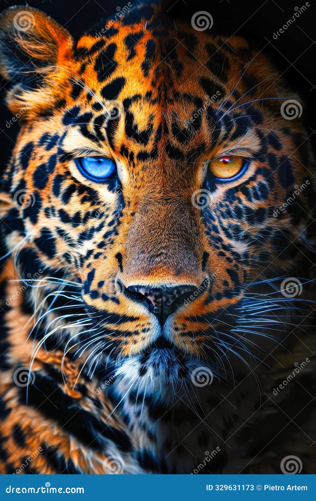 Majestic Duality of Nature Captured at Dawn in a Serene Jungle Stock ...