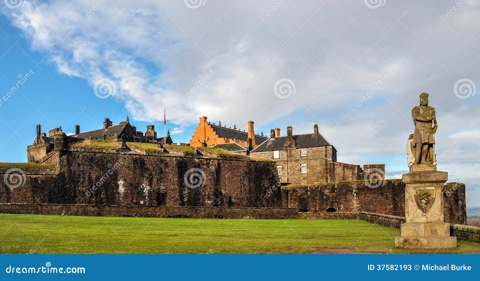 Striling Castle Scotland stock image. Image of bruce - 37582193