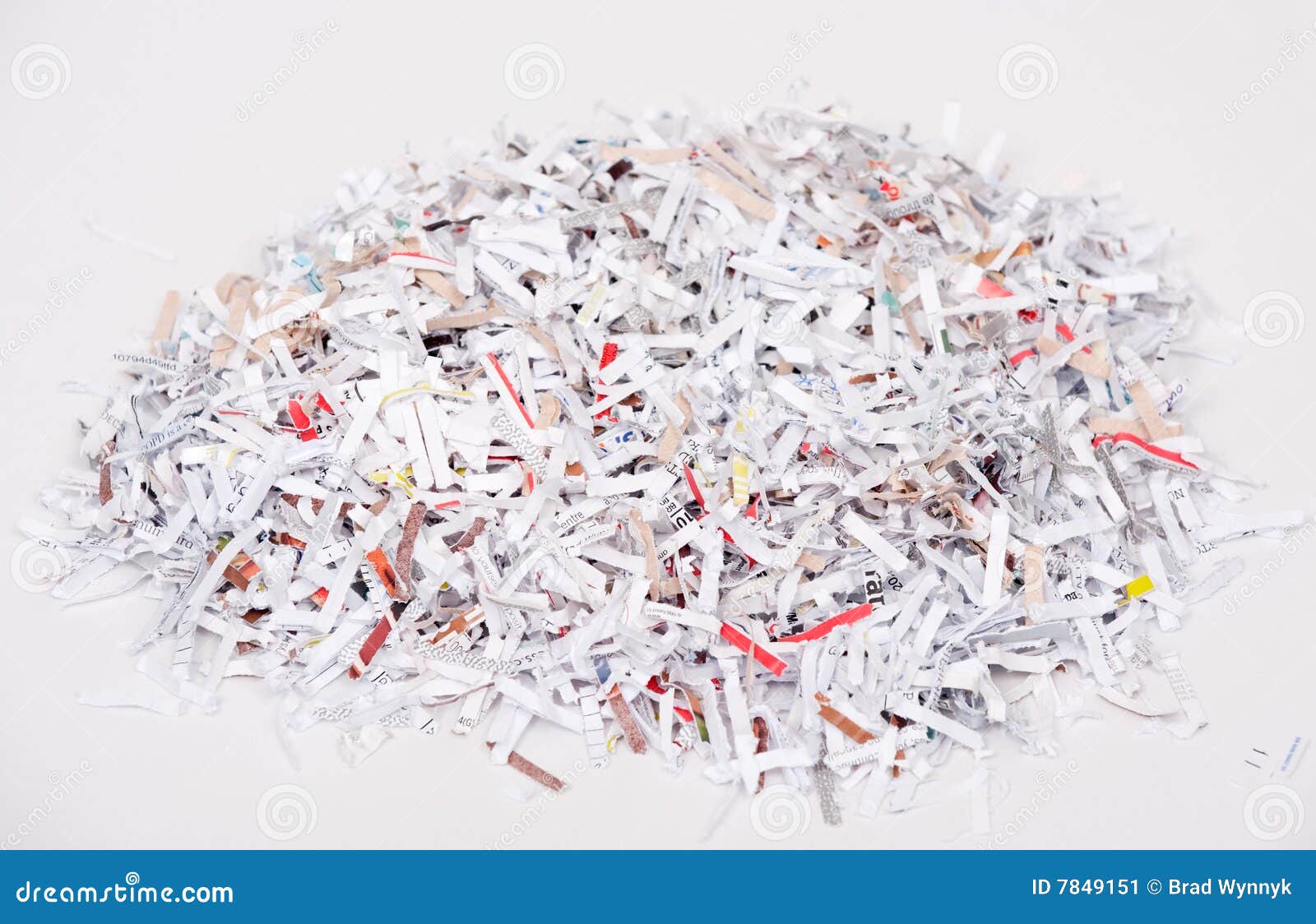 Strimlat papper fotografering för bildbyråer. Bild av avskildhet - 7849151