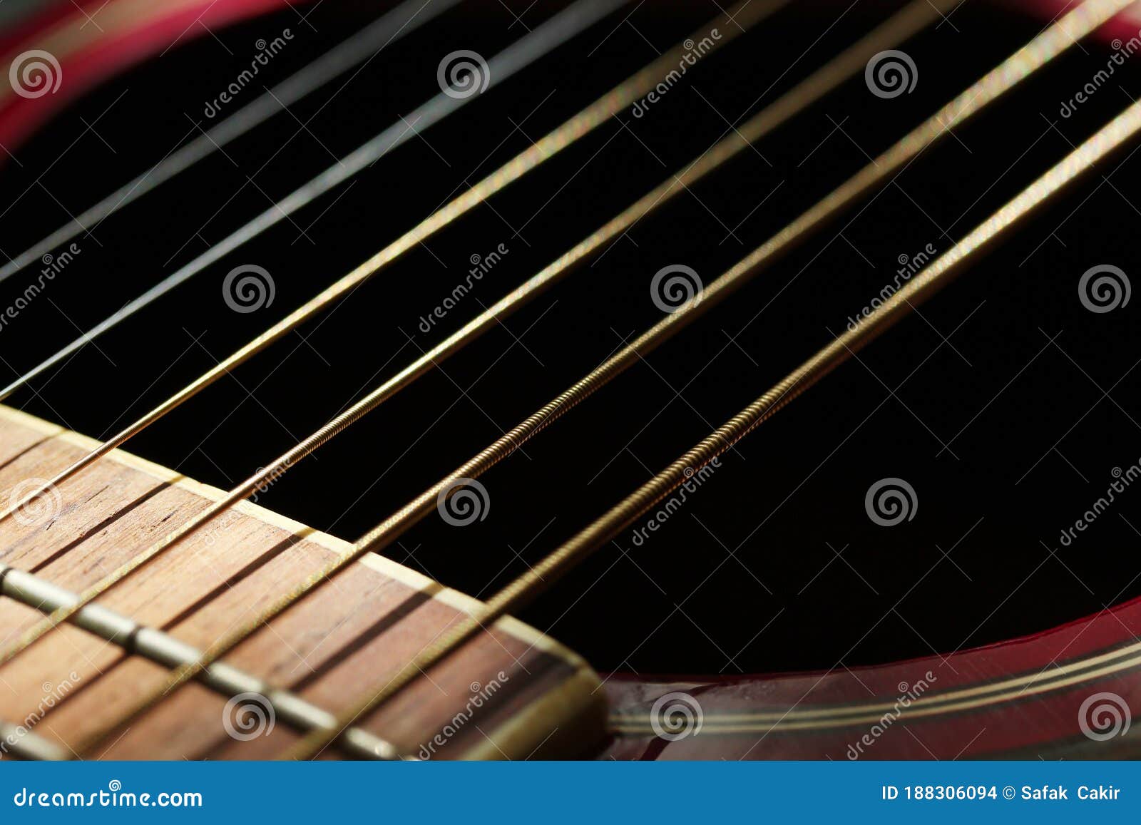 6 string acoustic guitar stock photo. Image of metal - 188306094