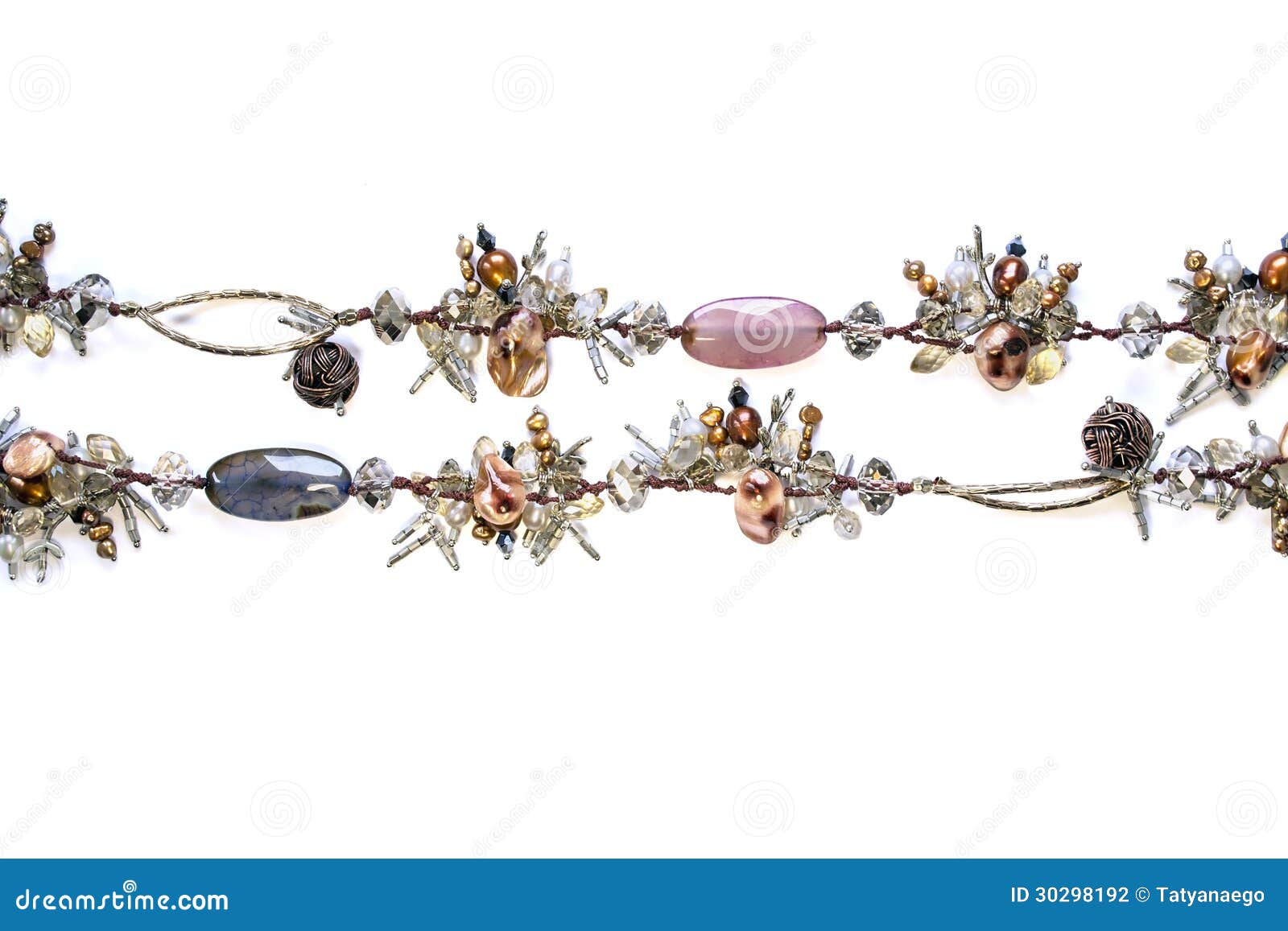 String of bead stock photo. Image of accessories, sparkle - 30298192