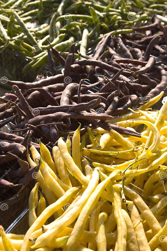 String Beans from Farmers Market Stock Image - Image of color, string ...