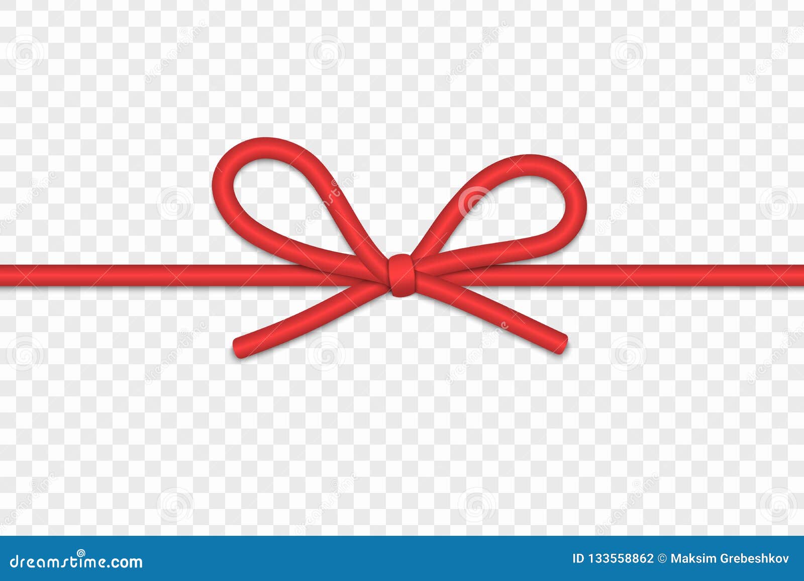 String bow isolated stock illustration. Illustration of design - 133558862