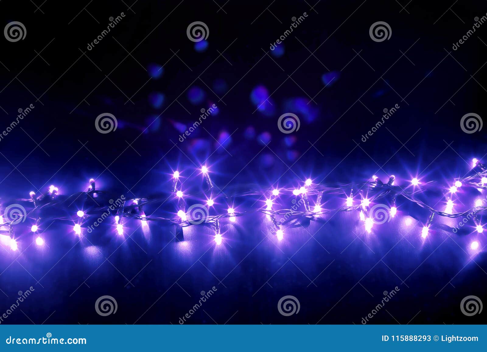 String of Fairy Lights stock image. Image of string - 115888293